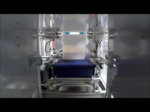 Entstapelung - Eimer Vereinzelung - Destacking of plastic boxes SPS Technik