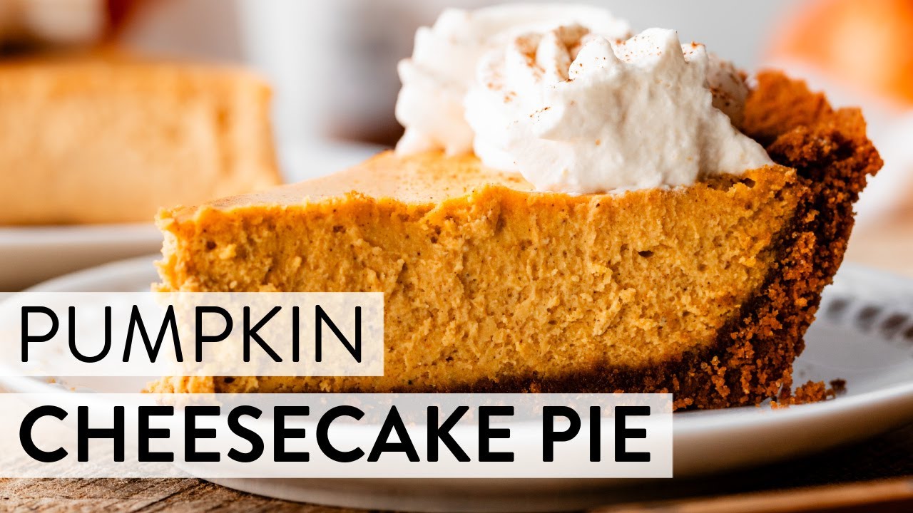 Pumpkin Cheesecake Pie | Sally's Baking