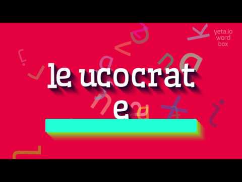 LEUCOCRATE - HOW TO SAY LEUCOCRATE? #leucocrate