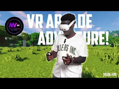 Exploring INSANE Virtual Worlds at Multiverse Games: VR Arcade Adventure! | Vlog #39