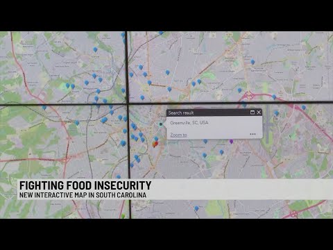 Clemson University unveils new map that locates food pantries across S.C.