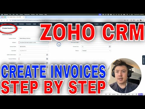 ✅ How To Create Invoice In Zoho CRM 🔴