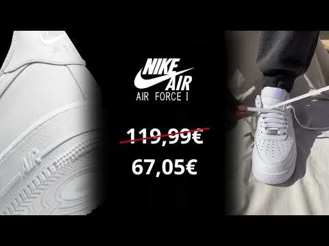 OFERTA Nike Air Force 1 por solo 67,05€