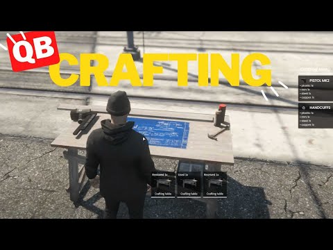 QB Crafting: QBcore and Fivem Crafting Made Easy