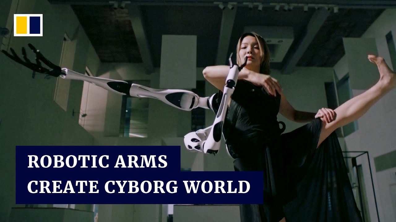 Imagine a multi-limbed cyborg world, made possible by these wearable robot arms