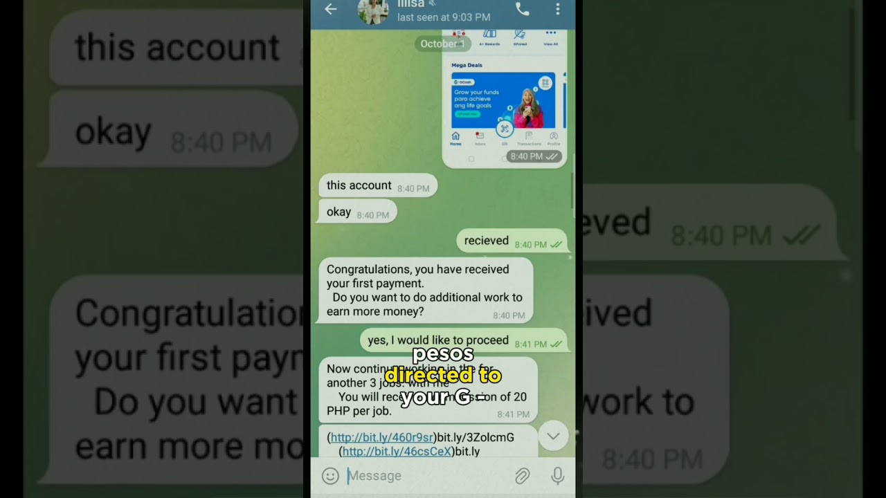 Gcash Scam | Exposing Online Task Scam in Telegram Danica.apk Part 1 (Philippines) #scam   #task