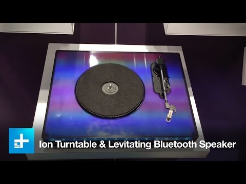 Ion Turntable and a Levitating Bluetooth Speaker - Hands on at CES 2016