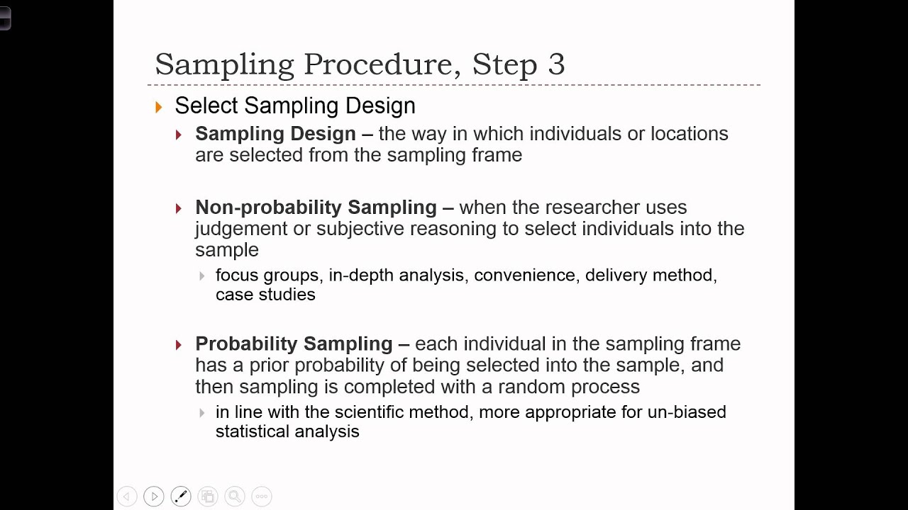 GEOG 3020 Lecture 11-2   Basic Elements of Sampling