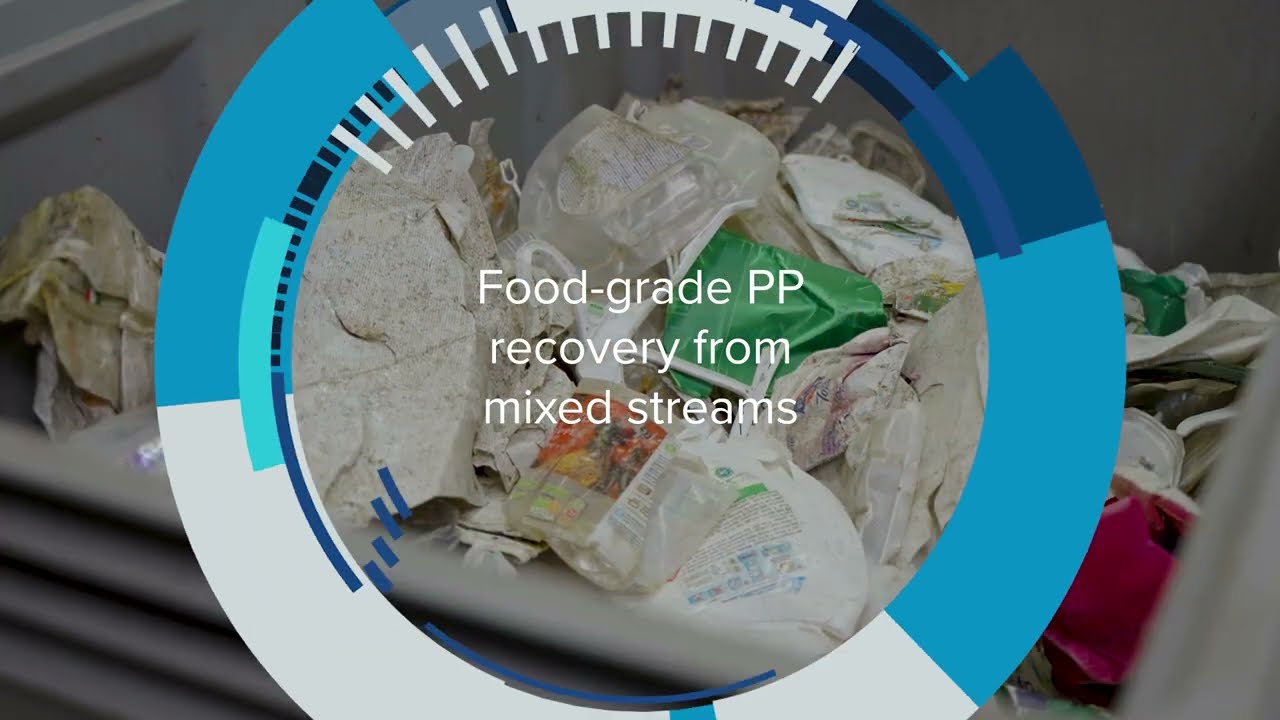 High Purity AI Sorting of PP Food-Grade plastics