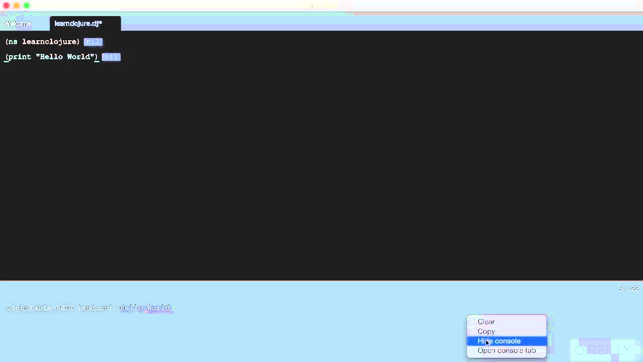Learning Clojure Tutorial | Getting Started