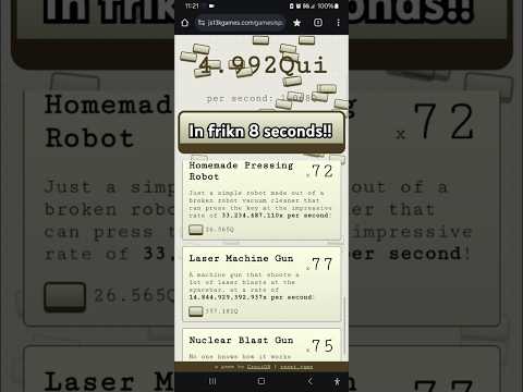 Hitting 5 Quintillion in Spacebar Clicker!!