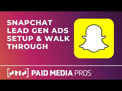 Snapchat Lead Generation Ads