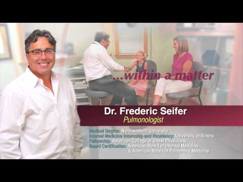 CPH New Doctor | Pulmonologist Dr. Frederic Seifer