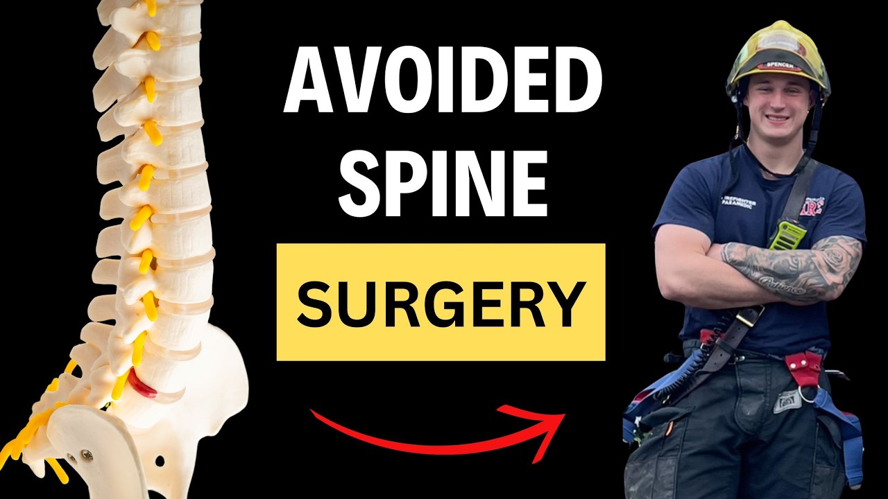 Firefighter Avoided Back Surgery, Healed L5-S1 Disc Herniation & Sciatica (100% Recovery)