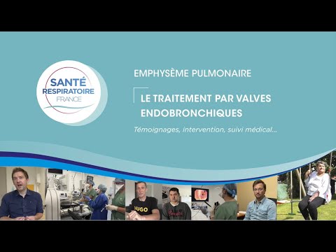 Emphysème pulmonaire : le traitement par valves endobronchiques