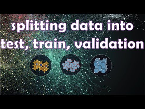 16. Splitting data in train/val/test splits