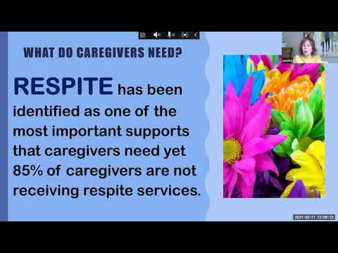 Caregiver’s Guide to Respite Care Webinar