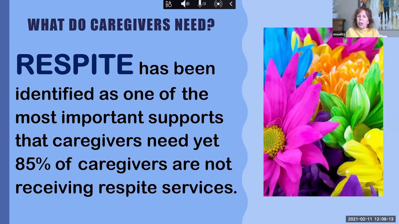 Caregiver’s Guide to Respite Care Webinar