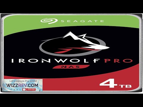 Seagate IronWolf Pro 4TB NAS Internal Hard Drive HDD – 3.5 Inch Review