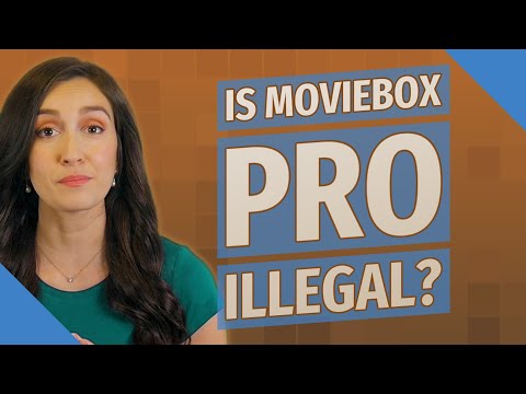 Is MovieBox pro illegal?
