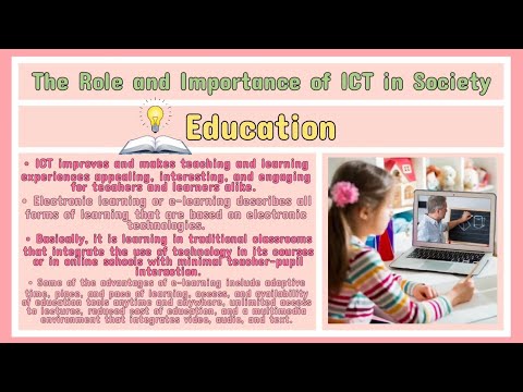 💟 (COMPUTER) What is the Role and Importance of ICT in Society? | #iQuestionPH