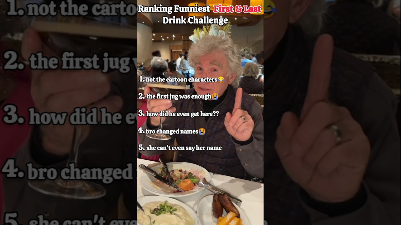 Ranking Funniest First & Last Drink Challenge Moments 🥂
