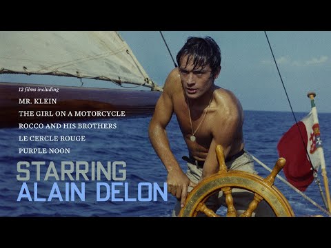 Starring Alain Delon - Criterion Channel Teaser