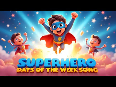 "Superhero Days of the Week - Fun Kids Song | ABC Kids"
