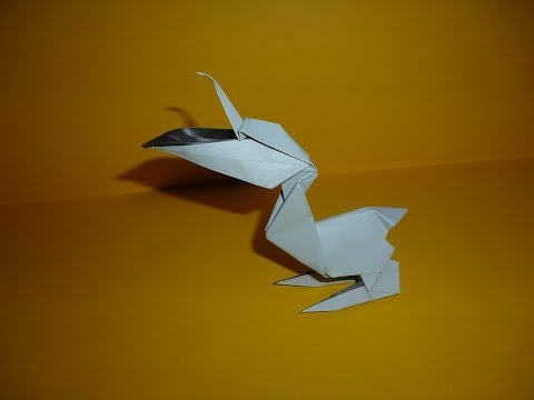 Origami Pelican Instructions (Kunihiko Kasahara) | The Secrets of Origami