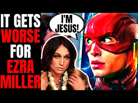 Ezra Miller Is A LUNATIC! | More INSANE Details Come Out About Delusional Star Of The Flash