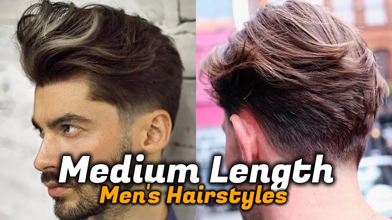 Top 10 Cool Medium-Length Hairstyles for Men In 2024 | Haircut Trends For Men 2024!