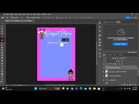 Dessert Menu Tutorial