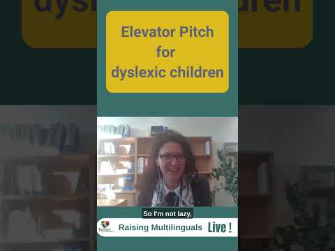 How children can explain dyslexia