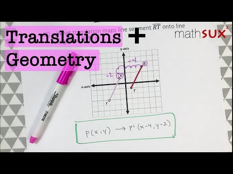 Translation Math | Translation Math Example | MathSux