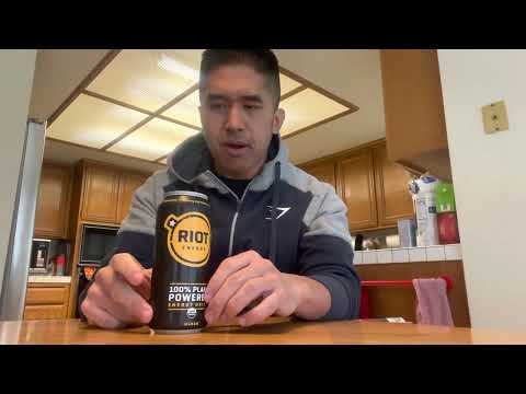 Riot Energy Drink Mango Flavored Product Review
