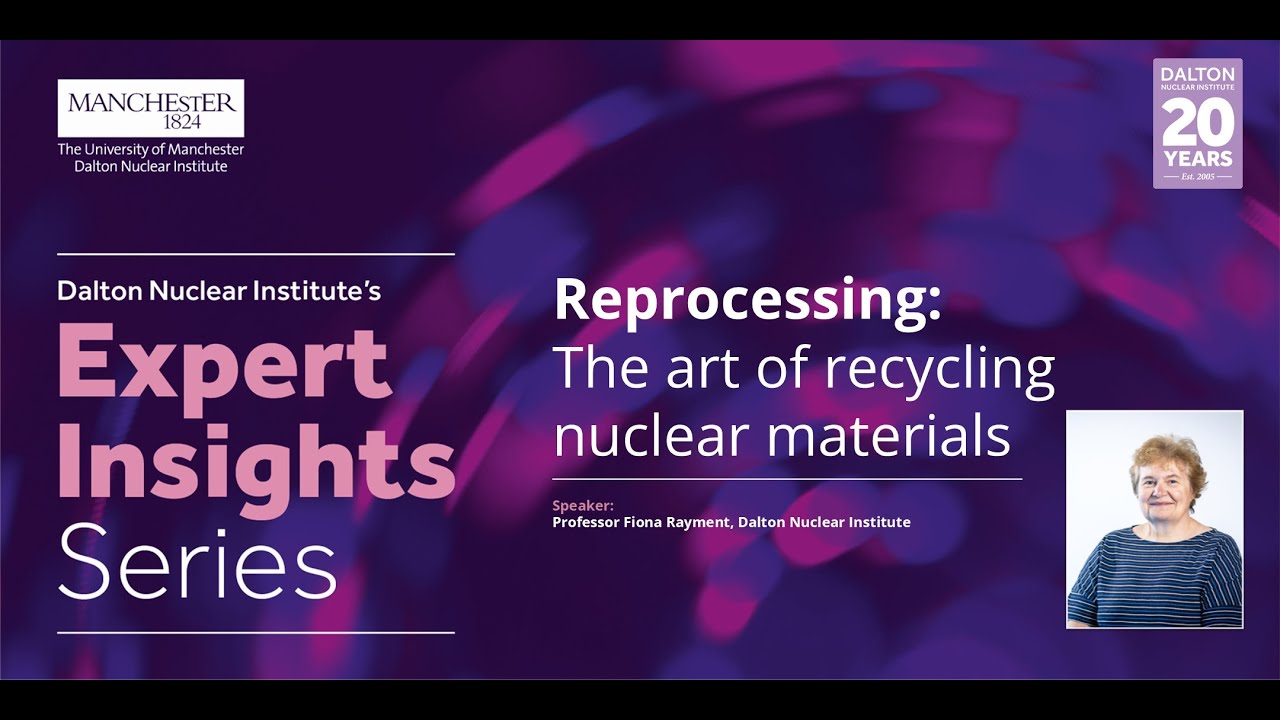 Reprocessing: The art of recycling nuclear materials | Expert Insights Series