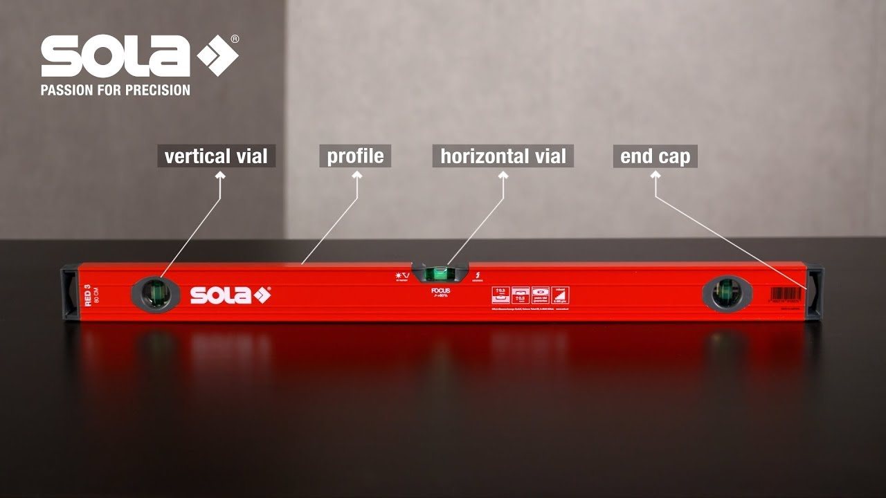 Sola Spirit Levels - High Quality