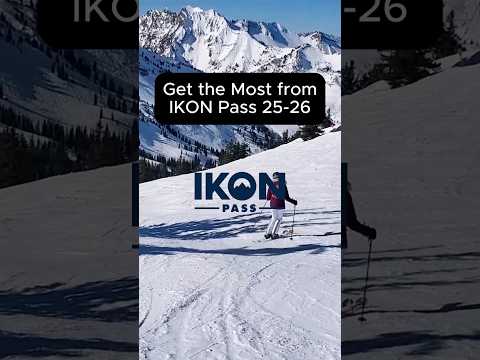 How to Make the Most out of the IKON Pass in 2025-2026 #ikonpass #skiing #snowboarding
