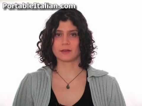 Italian word for want is volere