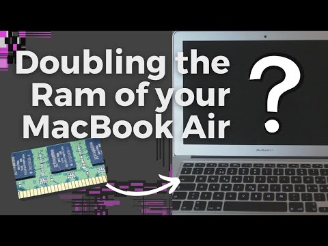Upgrading from 4 to 8 GB of RAM on a MacBook Air | Howto extend the useful live of a Macbook