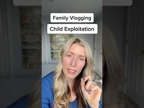 Family Vlogging Is Child Exploitation #shorts
