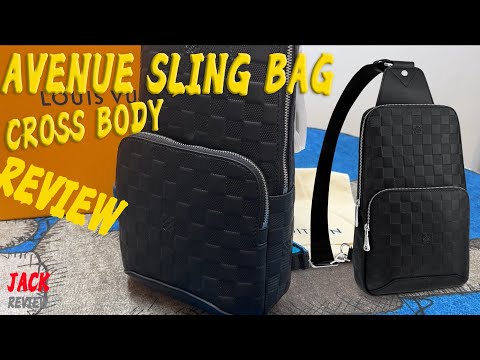 LVOUIS VUITTON N41720 VENUE SLING BAG | LV MEN CROSSBODY BAGS UNBOXING REVIEW