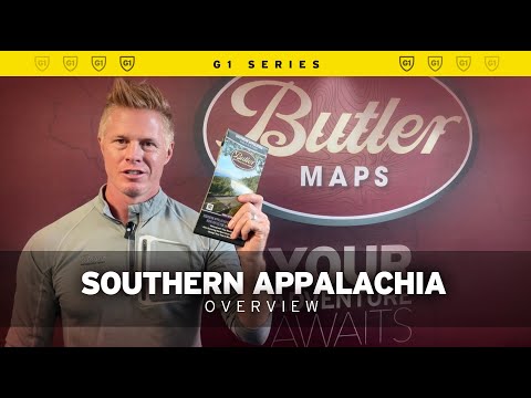 Best Paved Roads in Southern Appalachia | G1 Series Map