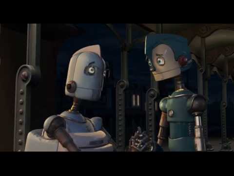 Robots Train Station Scene
