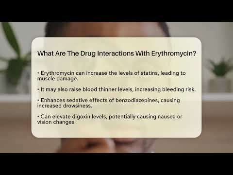 What Are The Drug Interactions With Erythromycin? - Optometry Knowledge Base