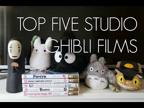 TOP FIVE / Studio Ghibli Films.