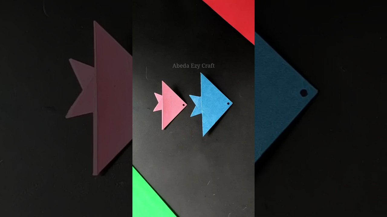 How to make Paper Fish | Origami Fish | Easy Origami Fish | Paper Fish