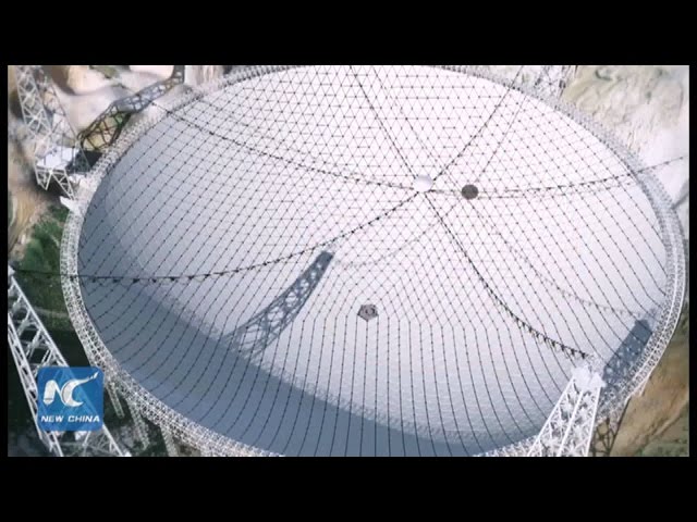 China estrena el mayor radiotelescopio del mundo; busca vida extraterrestre