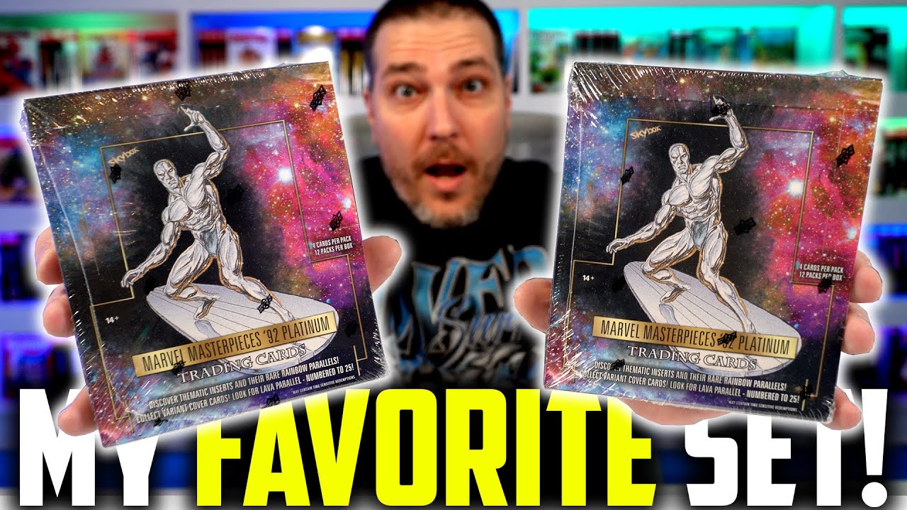 Marvel Masterpieces ‘92 PLATINUM DOUBLE Box Break | Upper Deck | Marvel Trading Cards | Joe Jusko