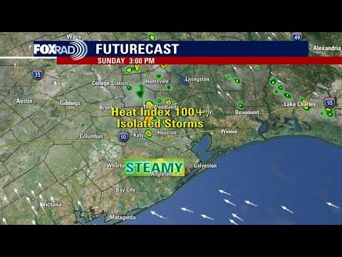 LIVE Houston weather radar: Sunday, June 22 (no audio)